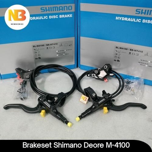 Jual brakeset deore rem hidrolik shimano deore bl-m4100 / br-mt4100 - 1 ...
