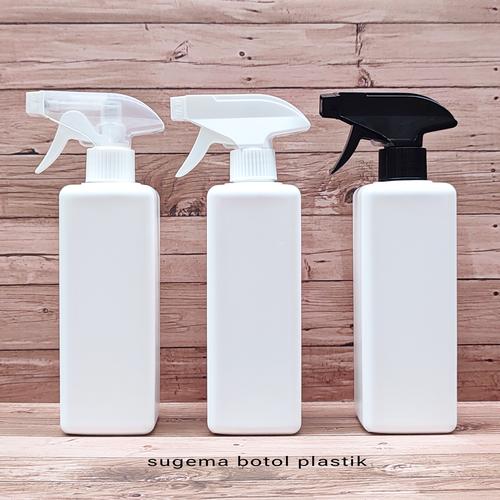 Jual BOTOL SPRAY 500ML HDPE PUTIH DOF / BOTOL KISPRAY 500 ML PUTIH - TTP-CLR - Kab. Bogor ...