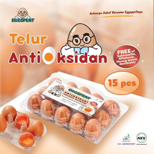 Promo Telur Ayam Antioksidan (Organik Selenium) Kemasan Eggspert Isi ...