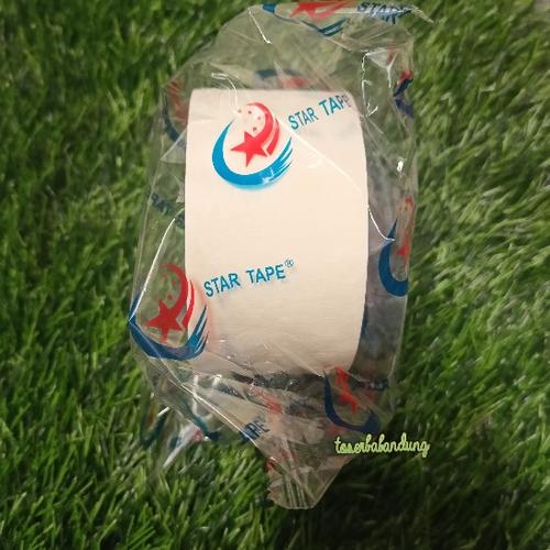 Jual Masking Tape Lakban Selotip Kertas Solasi Besar Cream 2 inch 48 mm ...