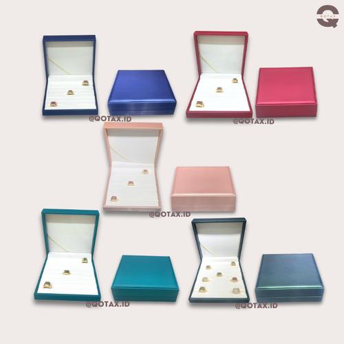 Jual Kotak Perhiasan Mewah Kulit / Jewelry Box Set / 15 Cincin / 20 ...