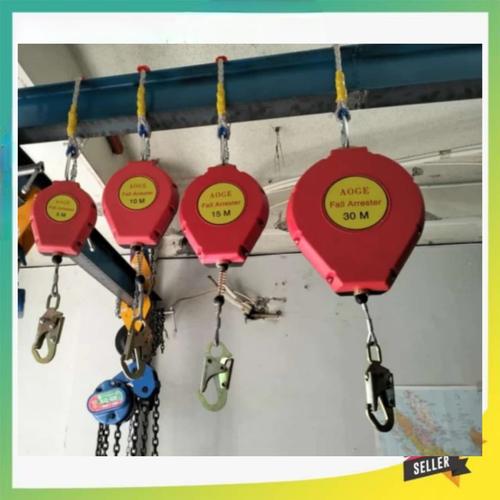 Jual Retractable Safety 10 Meter Fall Arrester AOGE Original ...