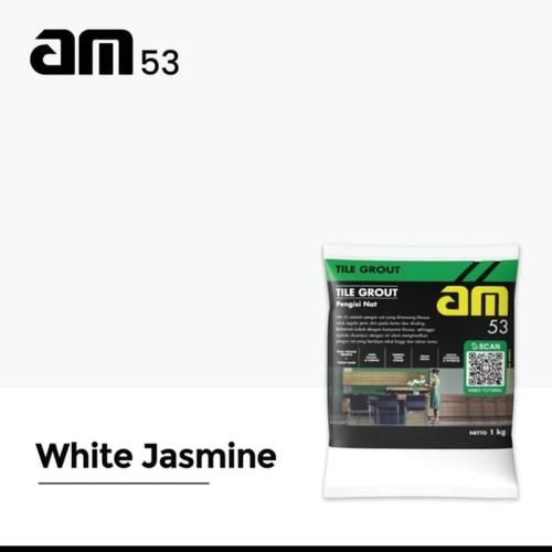 Jual Am 53 Semen Pengisi Nat Keramik TILE GROUT 1kg - White Jasmine ...