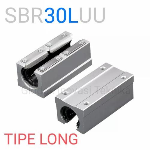 Jual SBR30LUU SBR30 SBR 30 LUU linear guide bearing block sliding cnc ...