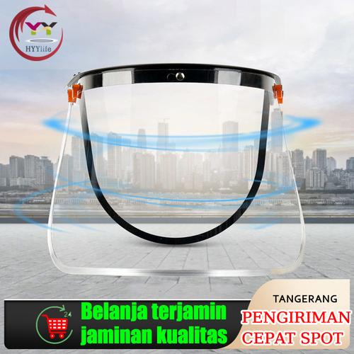 Jual Safety Face Shield Bracket Visor/Clip Clap Visor Faceahield ...