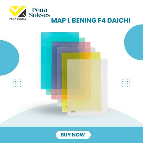 Jual Map L Map Plastik Bening Merk Daichi 9001 F4 Tebal - Kab. Sidoarjo ...