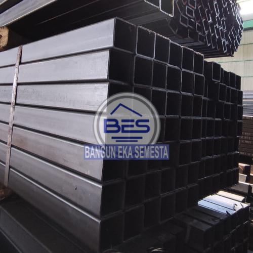 Jual Hollow Hitam 200 x 200 x 6mm x 6 M | Pipa Kotak Besi - Kota ...