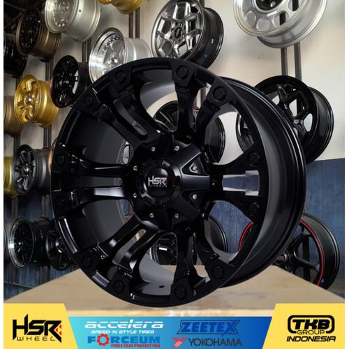 Jual velg fortuner r18 velg hsr ring 18 baut 6 bisa untuk hilux strada ...