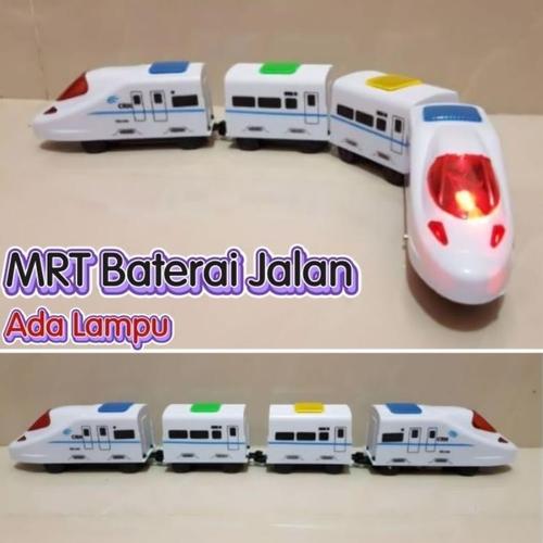 Jual Mainan Mobil Mobilan Kereta Api MRT 4 Gerbong bisa Jalan Ada Lampu dan - MRT ARGO BTRE ...