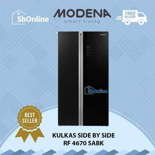Jual MODENA RF 4670 SABK - KULKAS SIDE BY SIDE - Kota Semarang ...