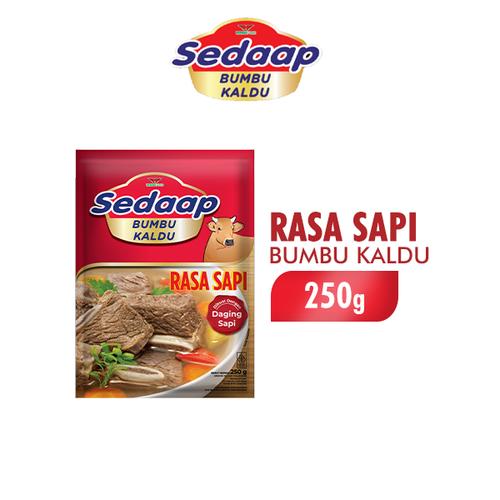 Promo Sedaap Bumbu Kaldu Sapi Penyedap Rasa 250gr - - Wings Official ...