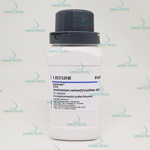 Jual Ammonium cerium(IV) sulfate dihydrate for analysis MERCK 1.02273. ...