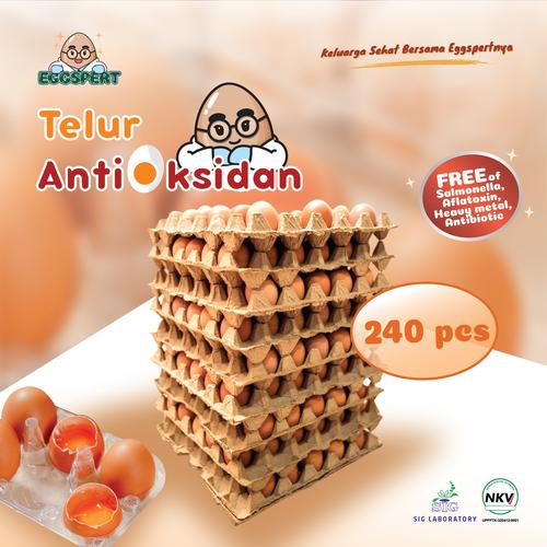 Promo Telur Ayam Antioksidan (Organik Selenium) Kemasan Eggspert Isi ...