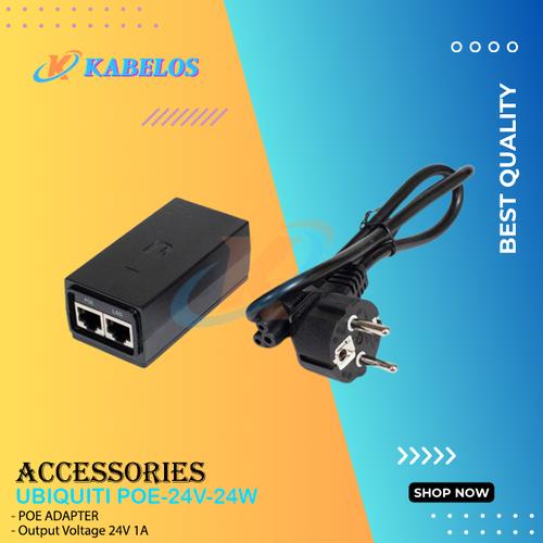Jual Ubiquiti POE-24V-24W PoE Adaptor 24V 1A - Jakarta Pusat - Kabelos ...