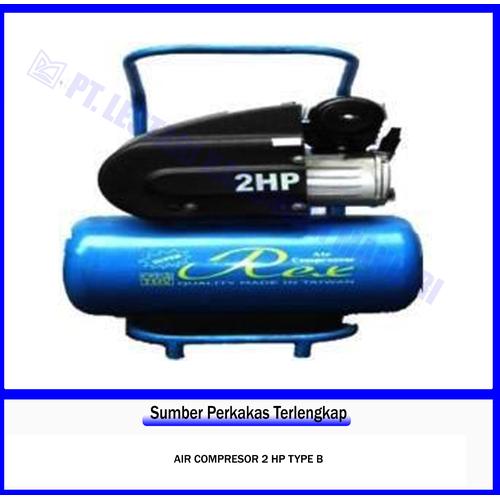 Jual Air Compressor With Electromotor Power 2 HP Tipe B Merk REX ...