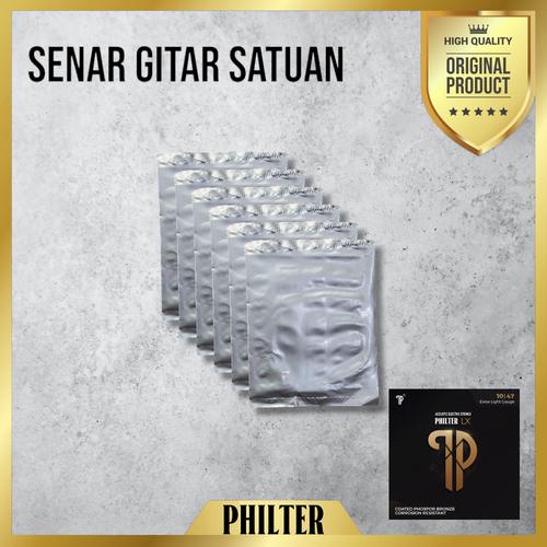 Promo Senar Gitar Akustik String Philter Satuan - Senar 6 LX - Jakarta ...