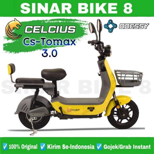 Jual Sepeda Motor Listrik Odessy Celsius Tomax 3.0 Electric E Bike ...