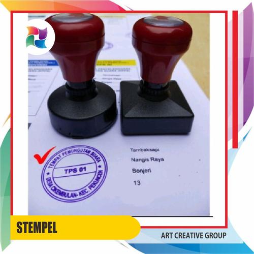 Jual STEMPEL SURAT SUARA PEMILU 2024 EDISI TERBARU / STEMPEL KPPS TPS ...