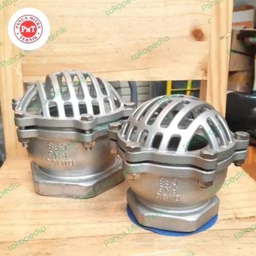 Jual Foot Valve 1" inch Stainless SS304 Drat DN25 - Jakarta Barat ...