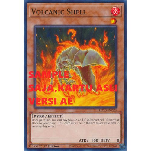 Jual Volcanic Shell | Varian Rarity | Yugioh AE CR02-AE159 - ULTRA RARE ...