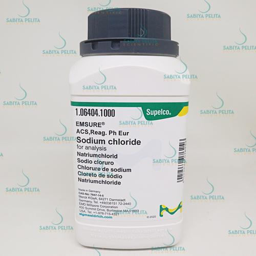 Jual Sodium chloride/ NaCl for analysis MERCK 1.06404.1000 - Eceran, 50 ...