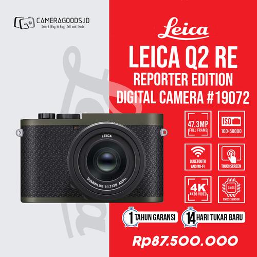 Jual Leica Q2 Reporter Edition Digital Camera (Limited Edition) #19072 ...