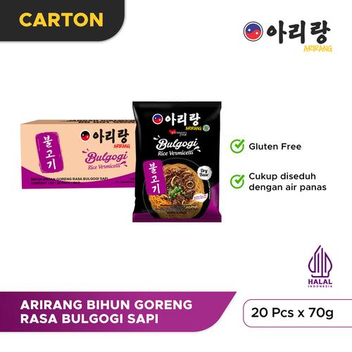 Promo 20 Pcs - Arirang Bihun Goreng Rasa Bulgogi Sapi 70g - Kab. Bogor ...