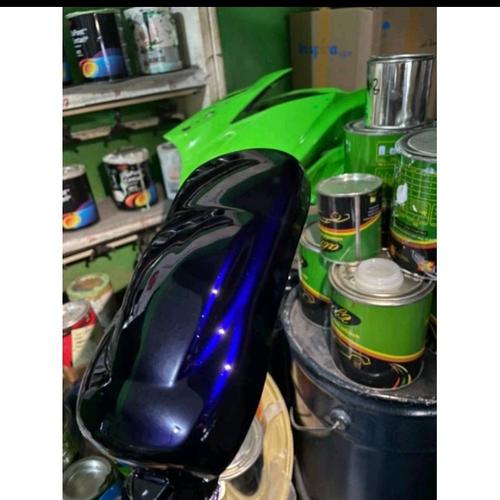 Jual cat moon light blue Cat Sinar Biru 1kg - moon lihgt blue, 1liter ...