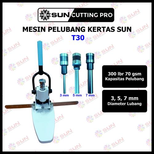 Promo Mesin Pelubang Kertas 1 rim / SIngle Hole Punch T30 - T30 3 in 1, Surabaya Cicil 0% 3x ...