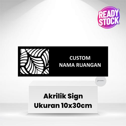 Jual Custom Nama Ruangan Signage Akrilik Sign Board Acrylic Papan ...