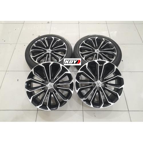 Jual Pelek Ori Copotan Mobil ALTIS R17 +Ban BS 2pcs PNP Altis Sienta ...