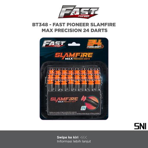 Promo FAST PIONEER SLAMFIRE MAX PRECISION 24 DARTS BT348 / Peluru ...