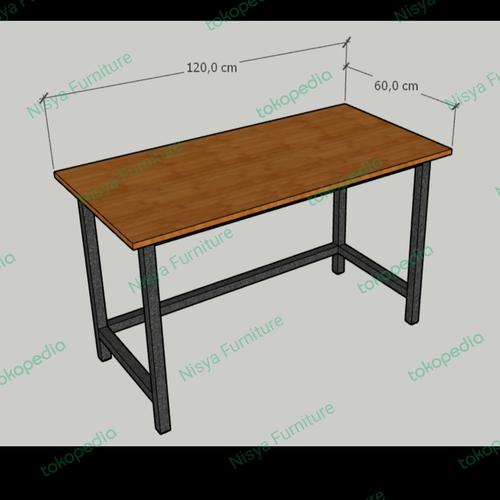 Jual Meja kerja 120x60x75 multiplek 18mm - Kota Tangerang Selatan ...