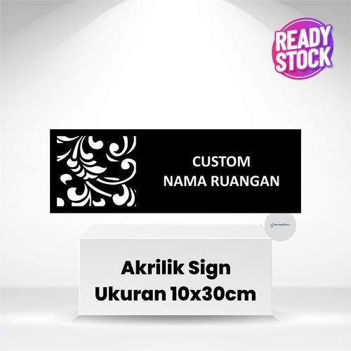 Jual Custom Nama Ruangan Signage Akrilik Sign Board Acrylic Papan ...