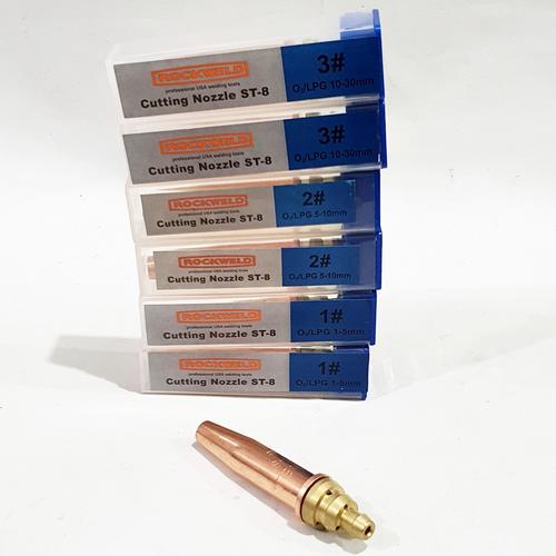Jual Cutting Tip LPG ST8 / Mata Nozzle Blander Potong No.1, 2, 3 ...