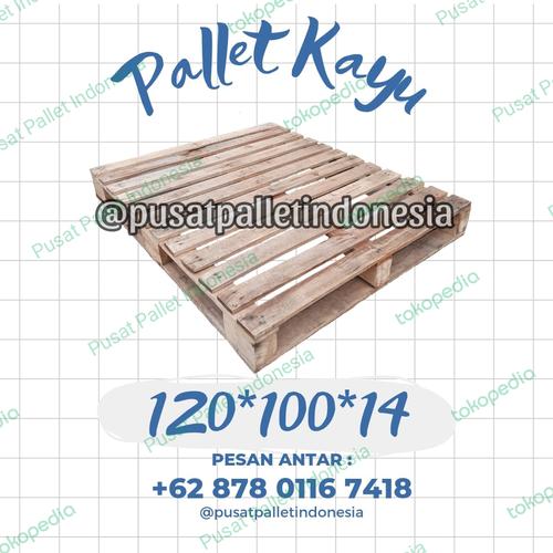 Jual Palet Kayu 120x100x14cm pallet kayu lokal 120 x 100 x 14 cm ...