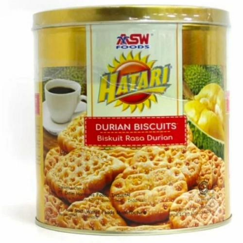 Jual ASW Foods Hatari Durian Biscuit (Biskuit Rasa Durian) 325 Gram ...
