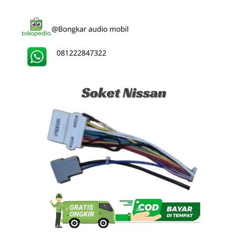 Jual SOKET PNP NISSAN / KABEL SOKET ANDROID PNP / SOCKET PNP NISSAN ANDROID / SOCKET ANDROID ...
