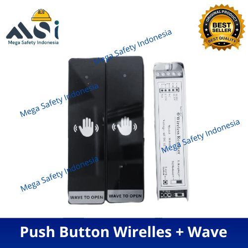 Promo Push Button Wireless + Wave ( No Touch ) Automatic Sliding Door - Jakarta Utara ...