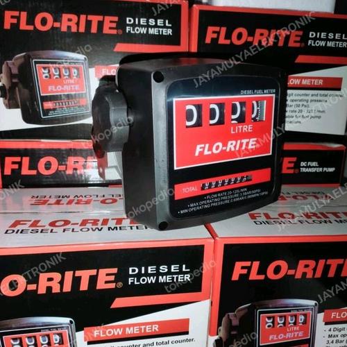 Jual Flow meter minyak/solar 1inch FLO-RITE Flowmeter 4 dit 1inch ...