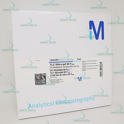 Jual PLAT KLT TLC SILICA GEL 60 F 254 20X20 ISI 25 PCS MERCK 1.05554. ...