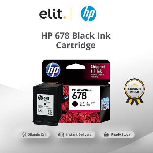 Jual HP 678 Ink Cartridge - BLACK - Jakarta Selatan - RAJA IT RATUPLAZA ...