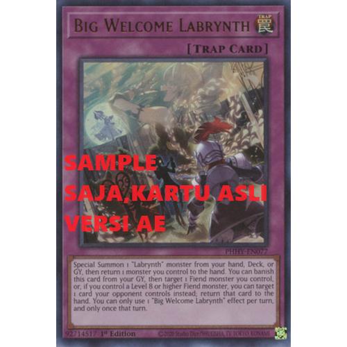 Jual Big Welcome Labrynth | Varian Rarity | Yugioh AE CR02-AE125 - ULTRA RARE - Jakarta Barat ...