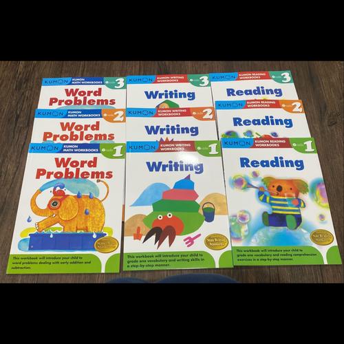 Jual KUMON Reading, Writing, Math dan All About Math - Buku Anak ...