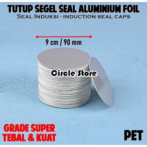 Jual Tutup Segel Botol PET 9cm / Tutup Seal Alumunium Toples PET 90mm ...