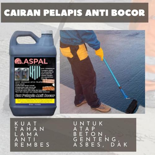 Jual Cat Lapisan Anti Bocor Tembok Rumah Atap Genteng Asbes Material ...