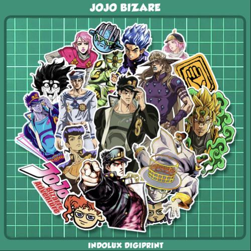 Jual Sticker JoJo's Bizarre Adventure 32 Pcs Stiker Anime Jotaro Kujo ...