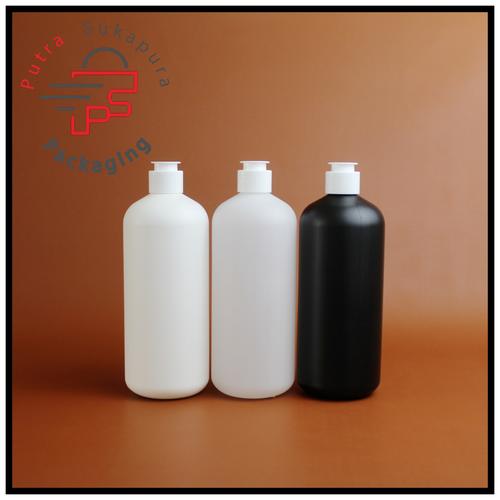 Jual botol fliptop 500ml hdpe/botol plastik 500ml hdpe/fliptop putih jamur - HDPE NATURAL - Kab ...