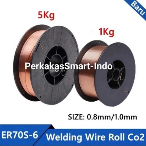 Jual kawat las mig fluxcore 5kg /kawat las co tanpa gas gasless 5kg - CO2 biasa - Jakarta Utara ...