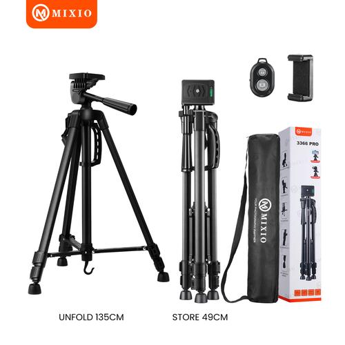 Promo MIXIO 3366 PRO 135CM Tripod+Bluetooth Remote+Bag Profesional ...